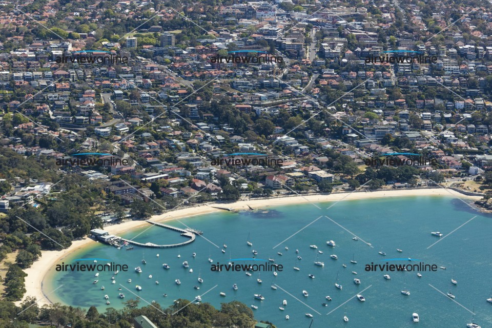 Aerial Photography Balmoral Beach Mosman - Airview Online