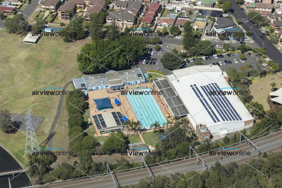Aerial Photography Canterbury Olympic Ice Rink And Swimming Pool ...