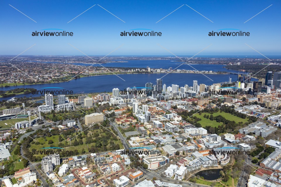 Aerial Photography East Perth - Airview Online