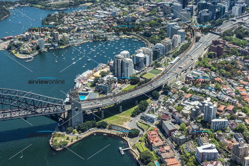 Aerial Photography MIlsons Point - Airview Online