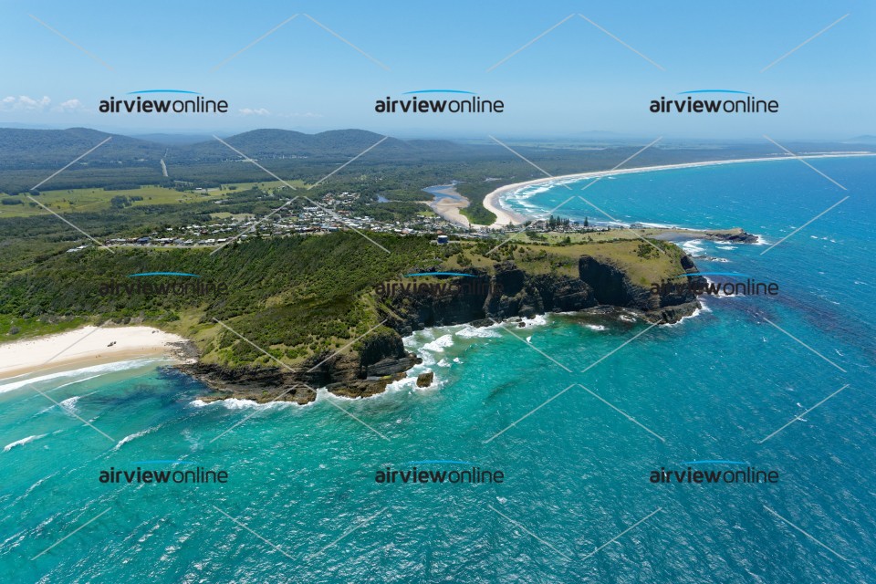 Aerial Photography Aerial View Of Crescent Head - Airview Online