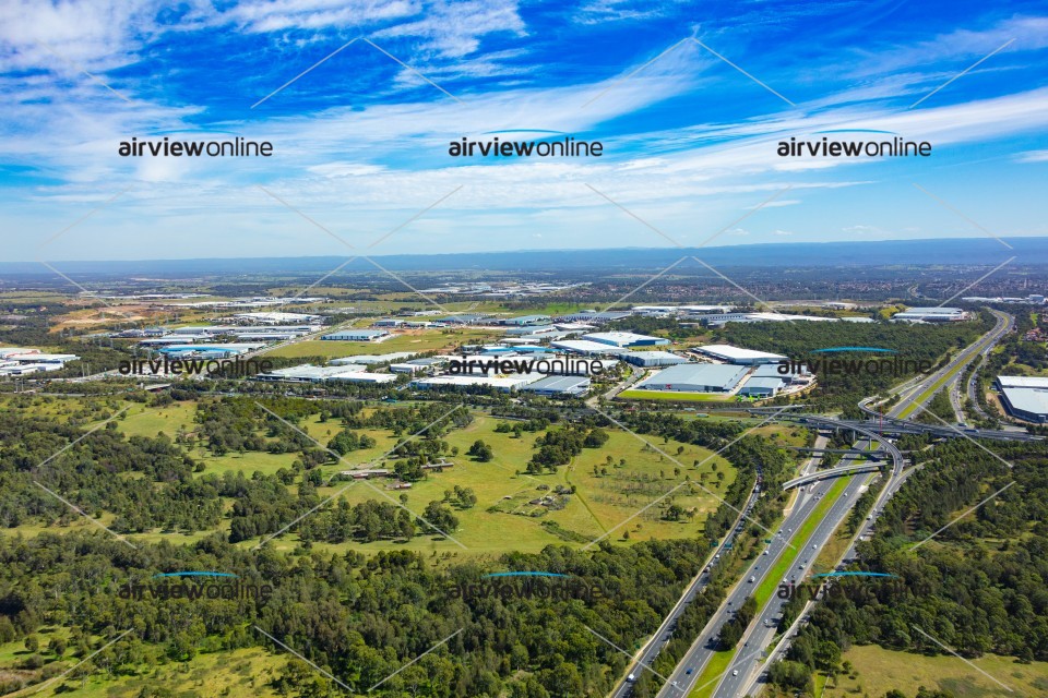 Aerial Photography Eastern Creek Commercial Area - Airview Online