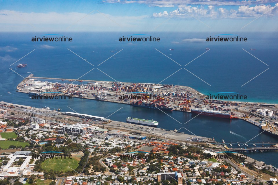 Aerial Photography Fremantle Port - Airview Online