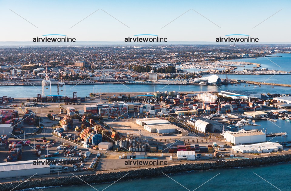 Aerial Photography Fremantle Port - Airview Online