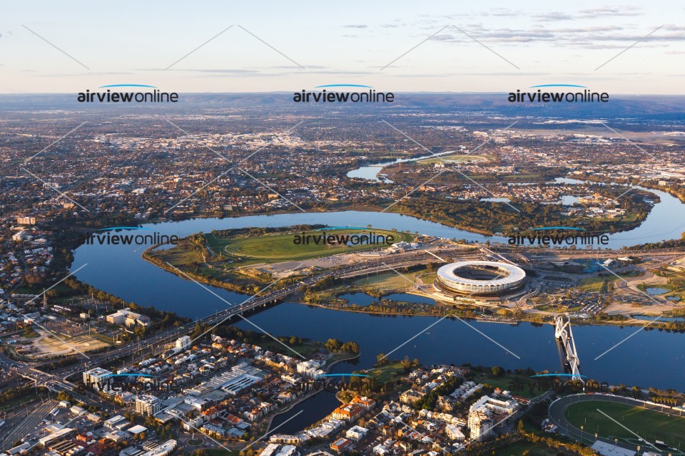 Aerial Photography Optus Stadium - Airview Online