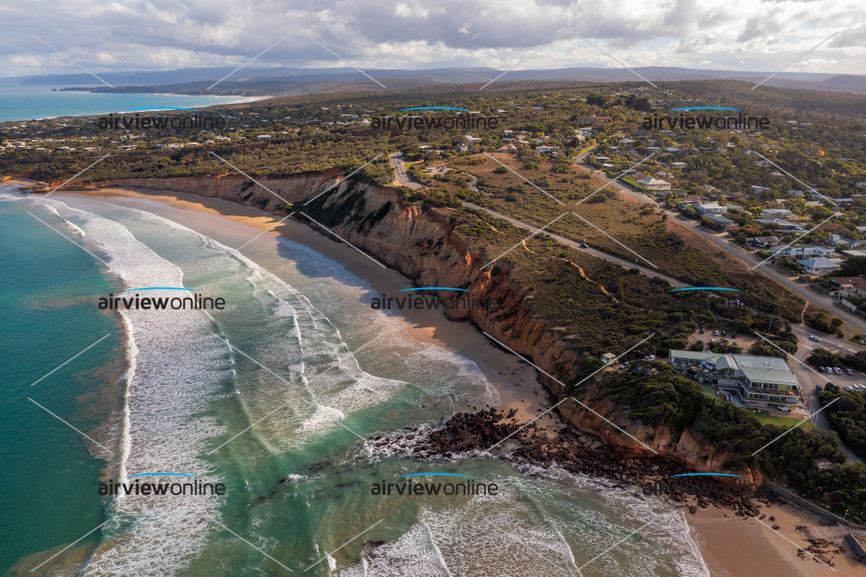 Aerial Photography Anglesea Surf Life Saving Club and surrounding ...