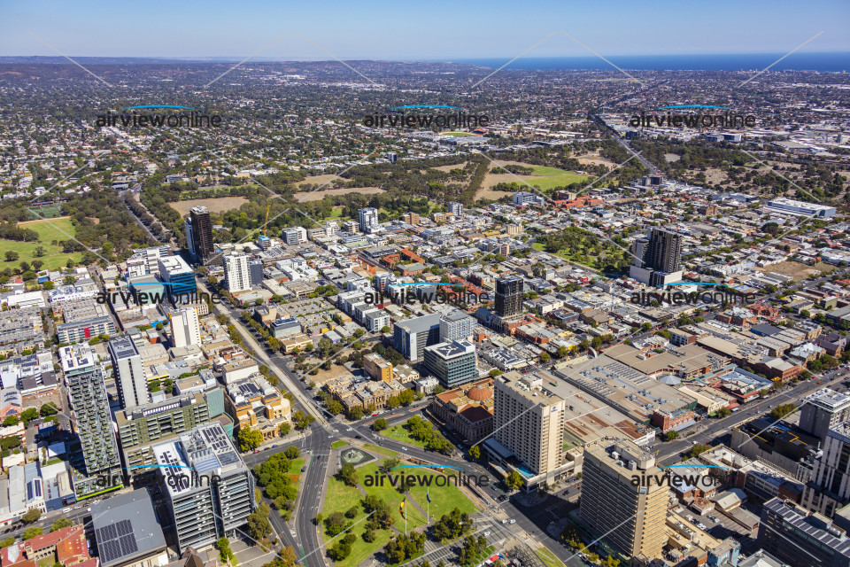 Aerial Photography Adelaide Central Market - Airview Online