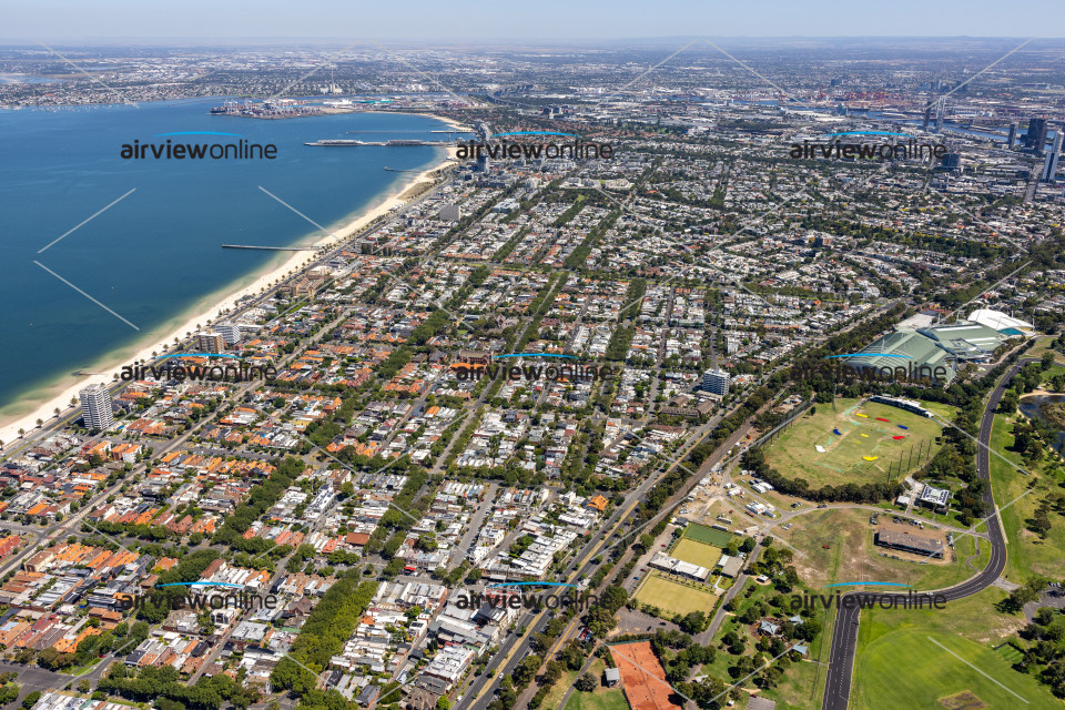 Aerial Photography Albert Park - Airview Online