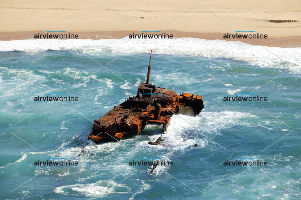 Aerial Photography Sygna Shipwreck - Airview Online