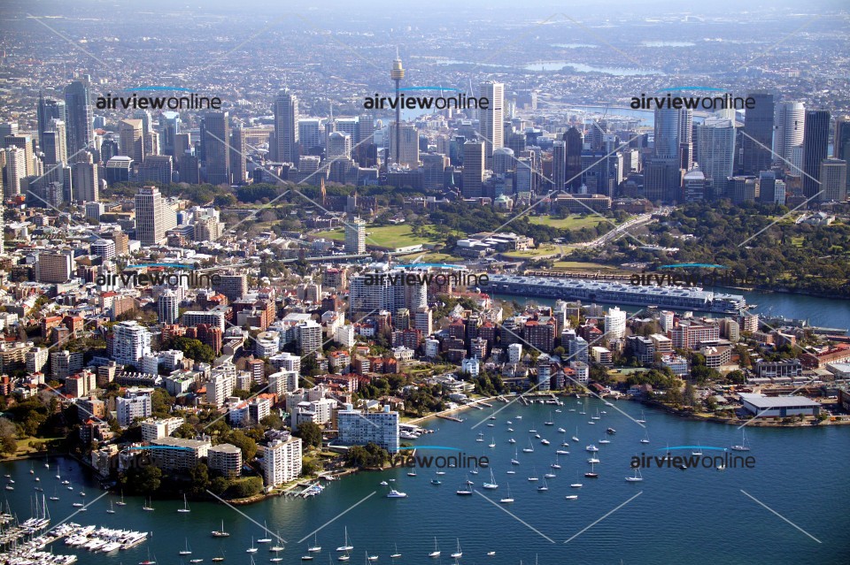 Aerial Photography Elizabeth Bay - Airview Online