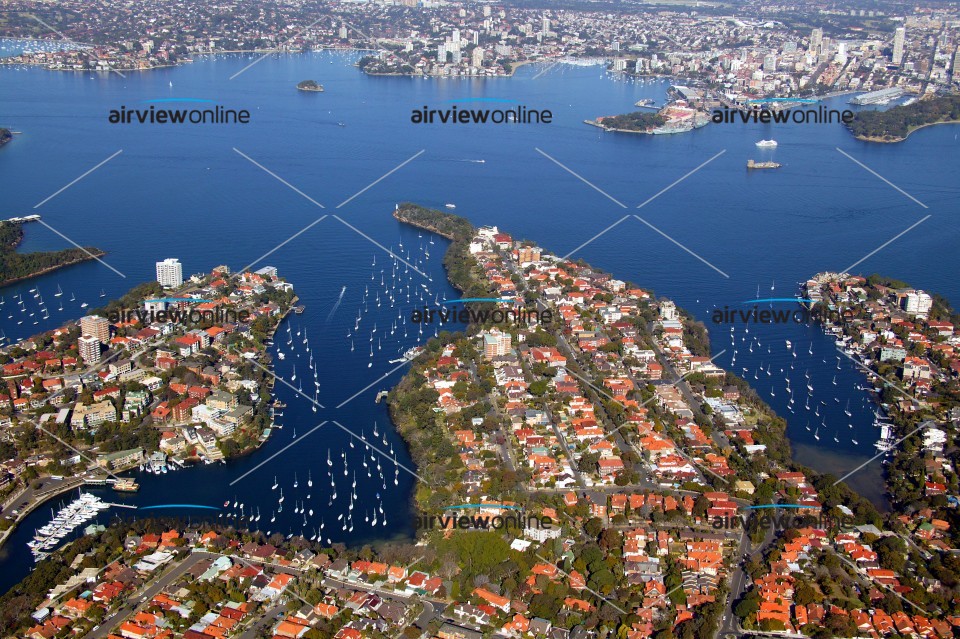Aerial Photography Cremorne Point - Airview Online