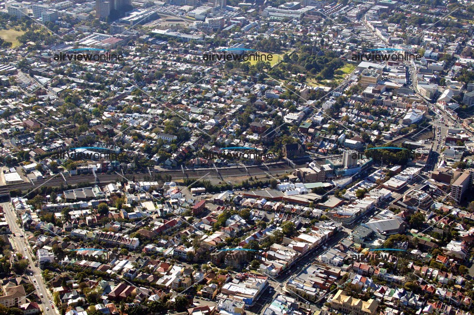 Aerial Photography Enmore and Newtown - Airview Online