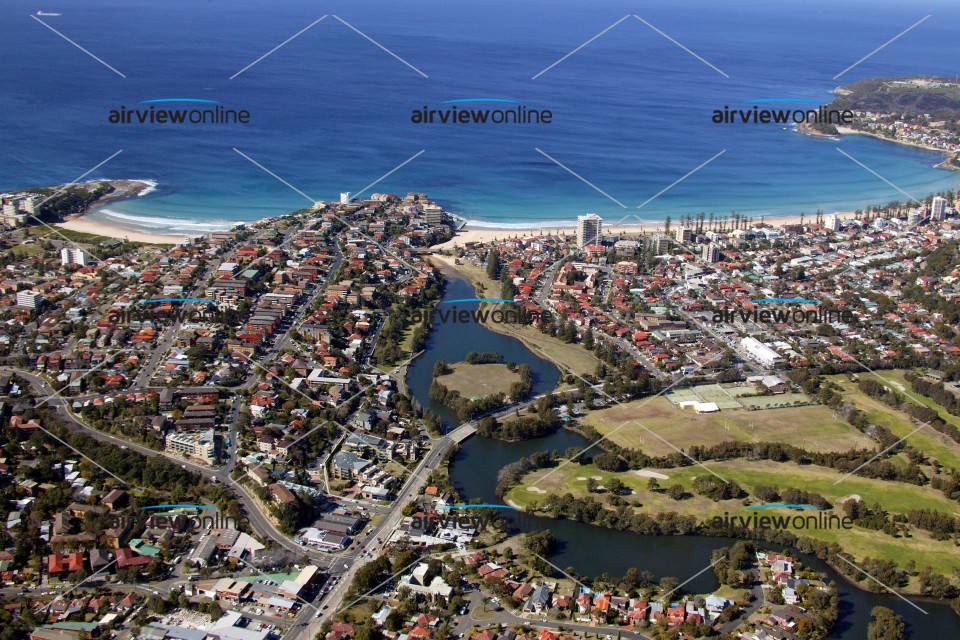 Aerial Photography East over Queenscliff - Airview Online