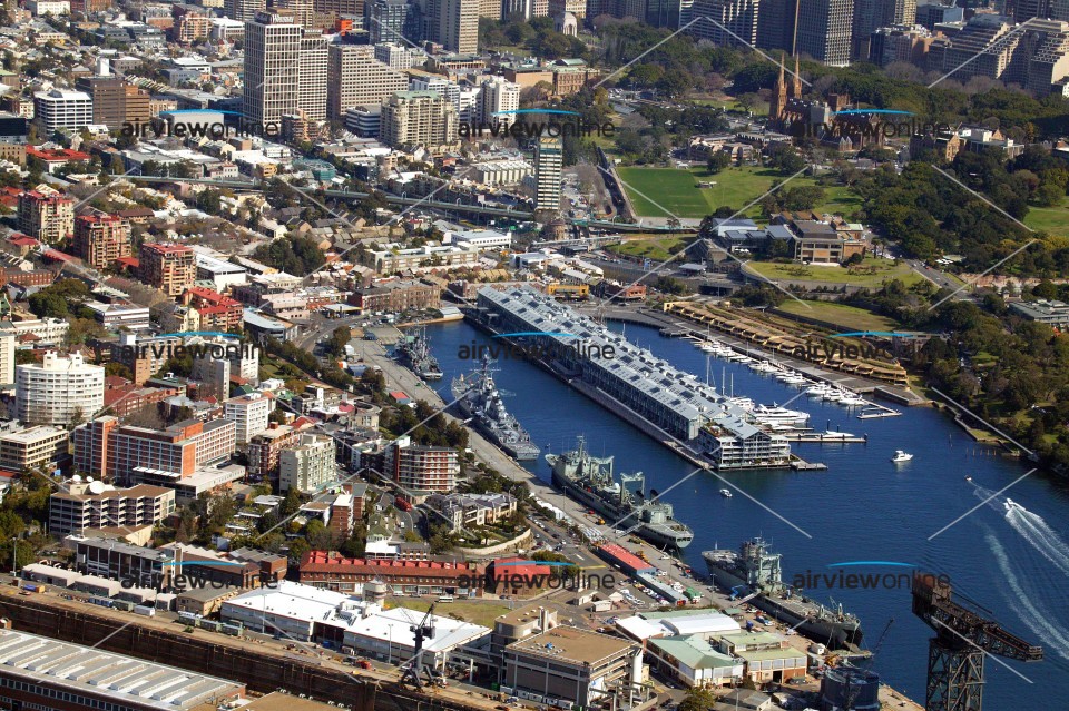 Aerial Photography Woolloomooloo Bay - Airview Online