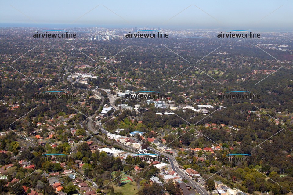Aerial Photography Pymble and the North Shore - Airview Online