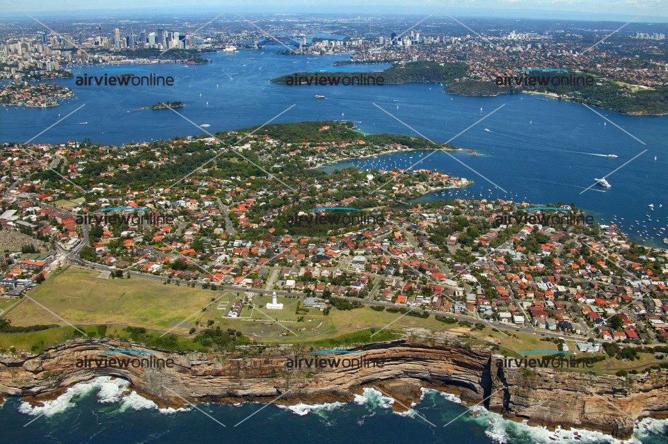 Aerial Photography Vaucluse to Sydney Harbour - Airview Online