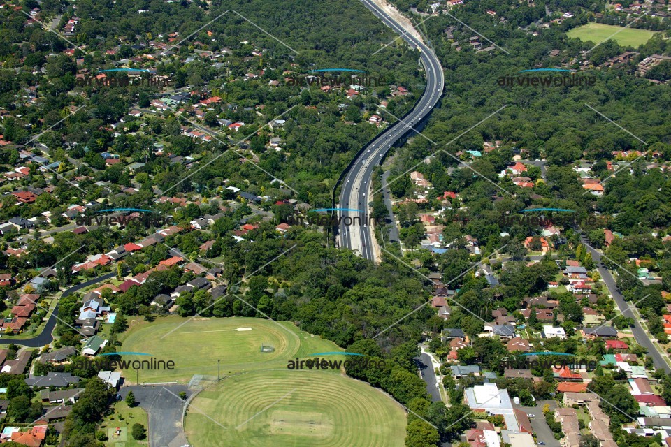 Aerial Photography Epping Oval looking west - Airview Online