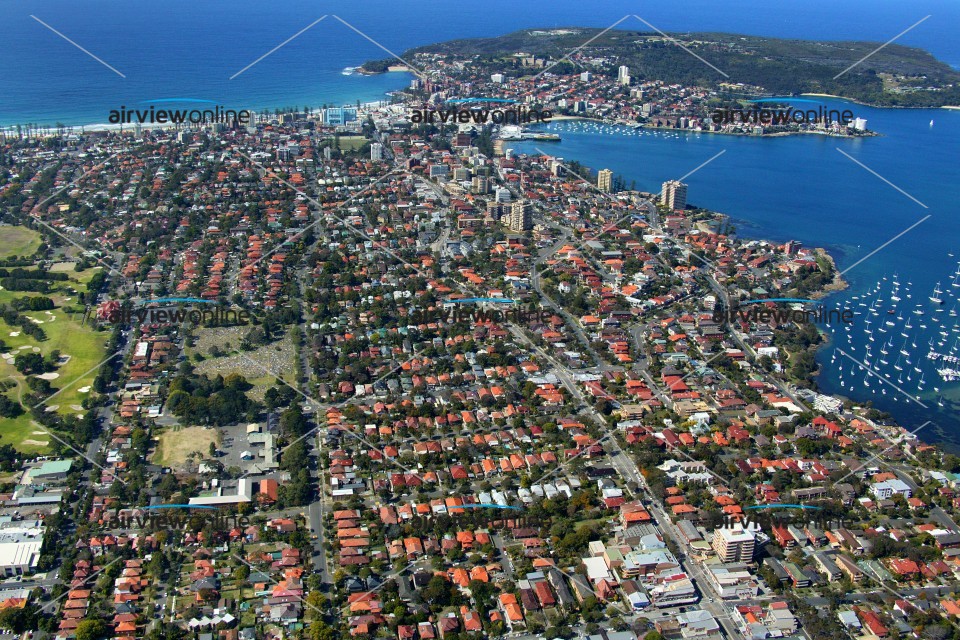 Aerial Photography Balgowlah and Fairlight - Airview Online