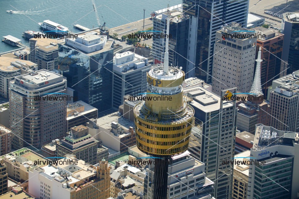 Aerial Photography AMP Tower Close Up - Airview Online