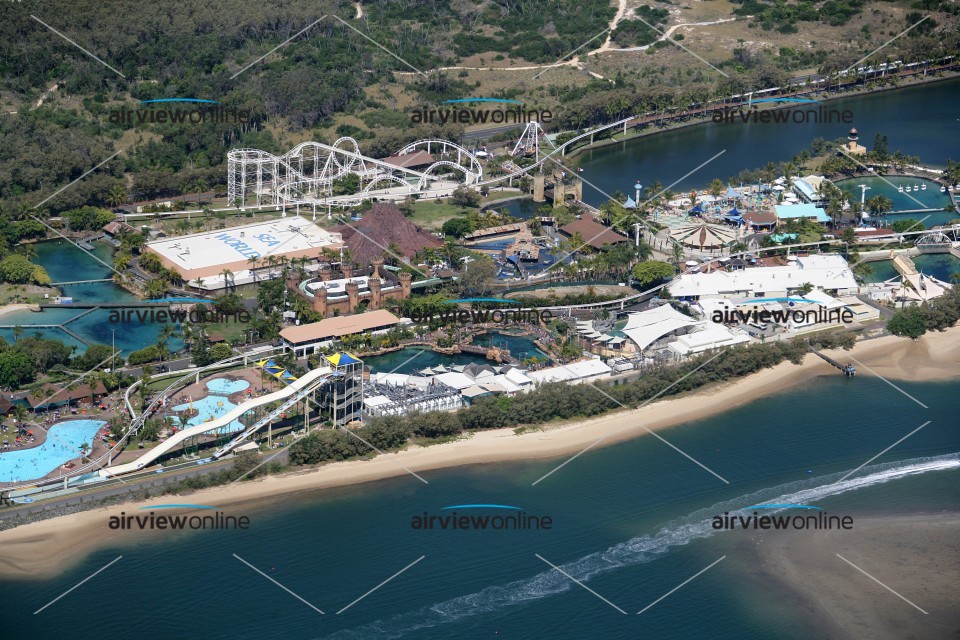 Aerial Photography Sea World - Airview Online