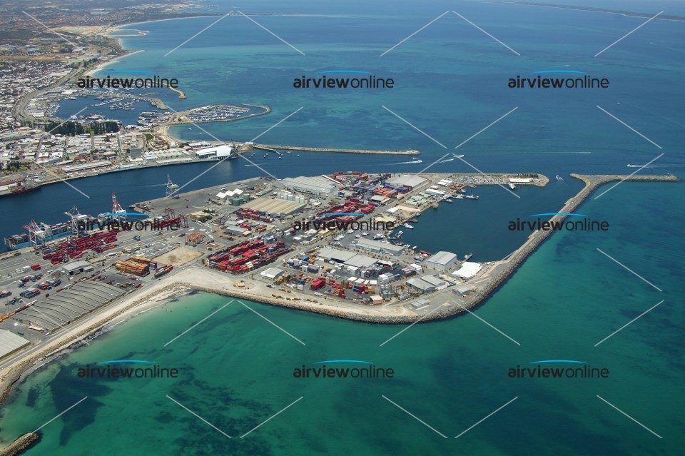 Aerial Photography Rous Head Harbour North Fremantle - Airview Online