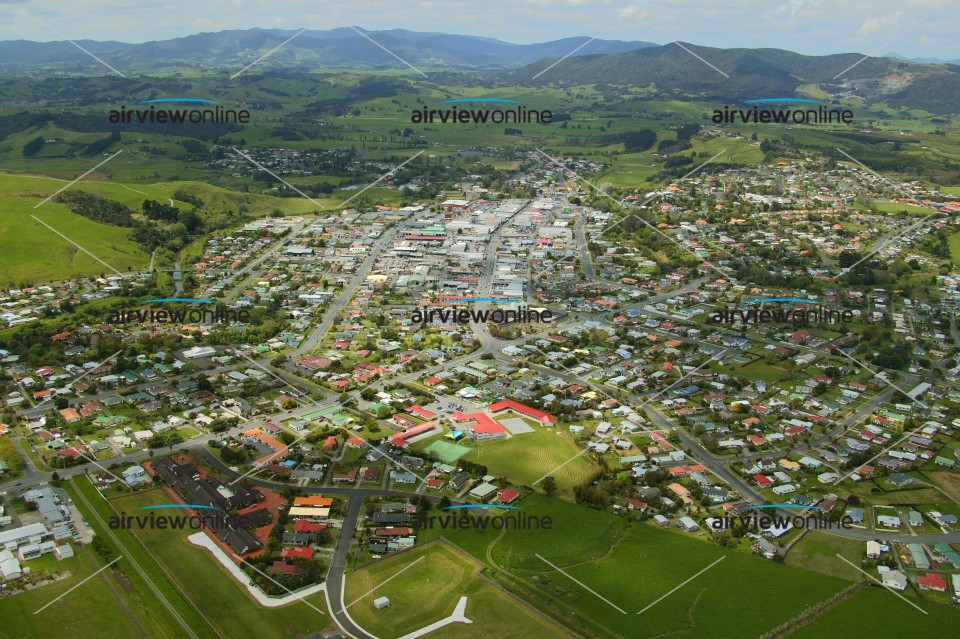 Aerial Photography Kaitaia town - Airview Online
