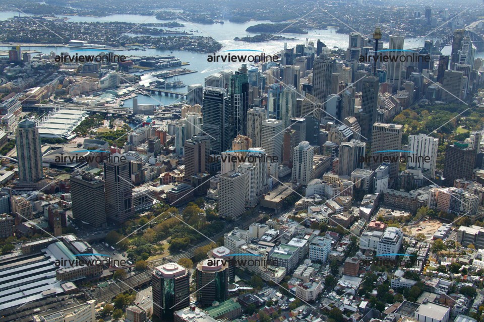 Aerial Photography Taylor Square and Surry Hills - Airview Online