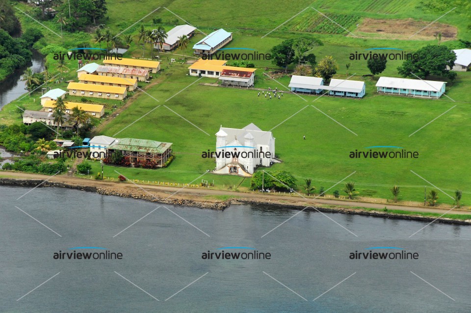 Aerial Photography St John\'s College, Cawaci, Fiji - Airview Online