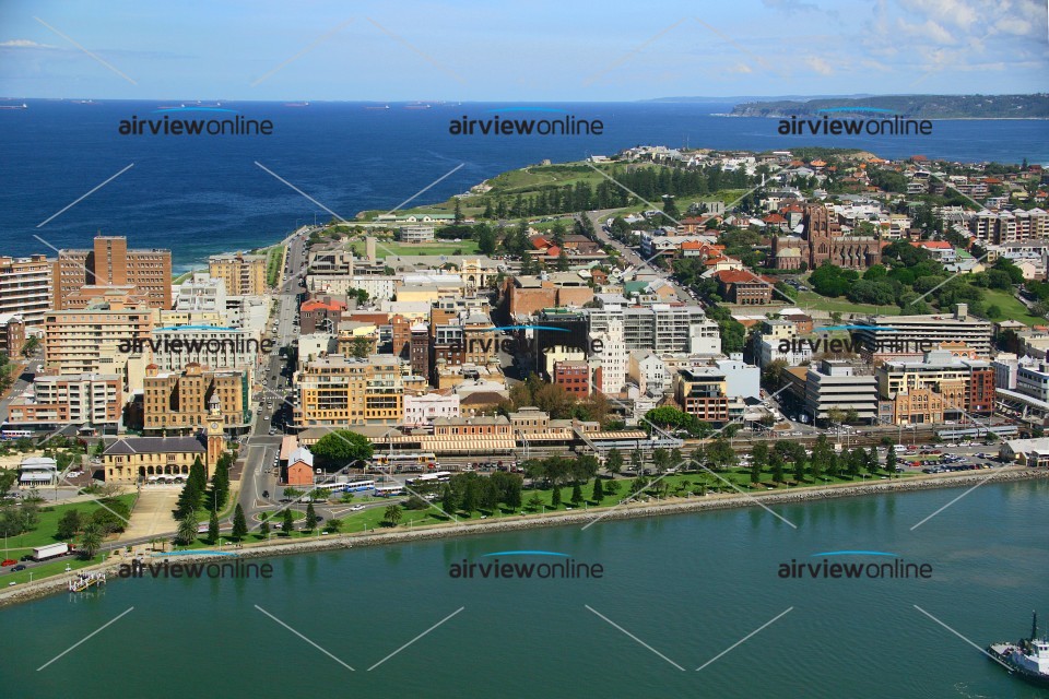 Aerial Photography The Hill, Newcastle - Airview Online