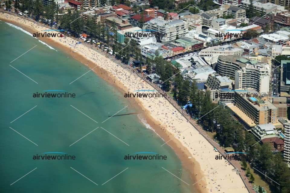 Aerial Photography Manly Ocean Beach - Airview Online