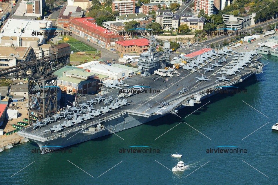 Aerial Photography USS Kitty Hawk - Airview Online