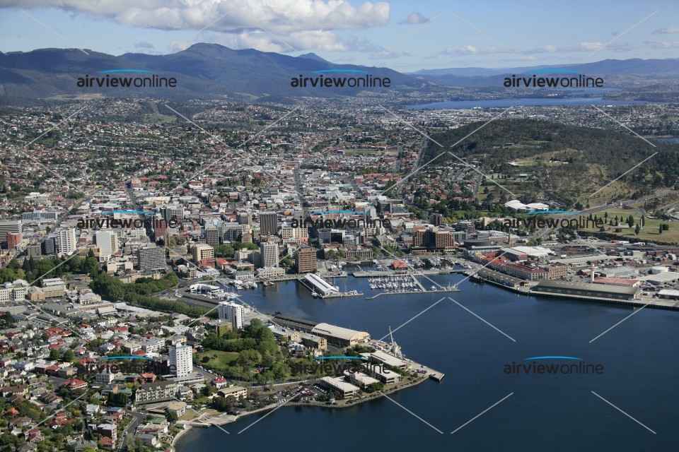 Aerial Photography Hobart City, Tasmania - Airview Online