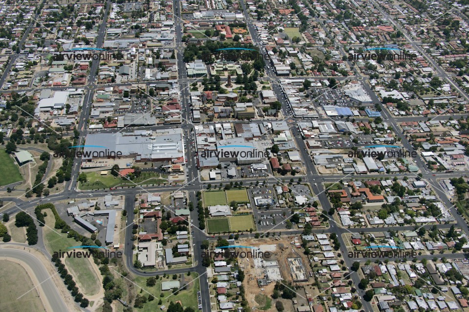 Aerial Photography Bathurst CBD - Airview Online