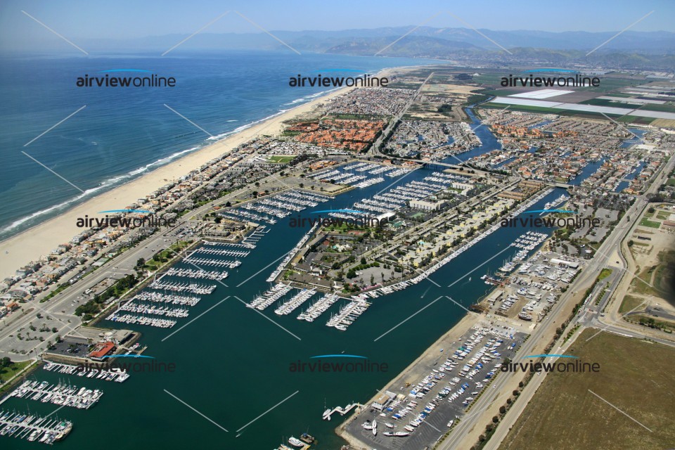 Aerial Photography Channel Islands Harbor Oxnard California - Airview ...