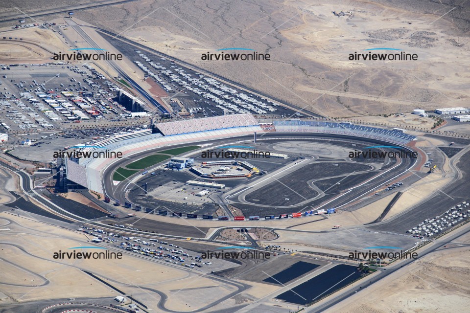 Aerial Photography Las Vegas Motor Speedway Nevada - Airview Online