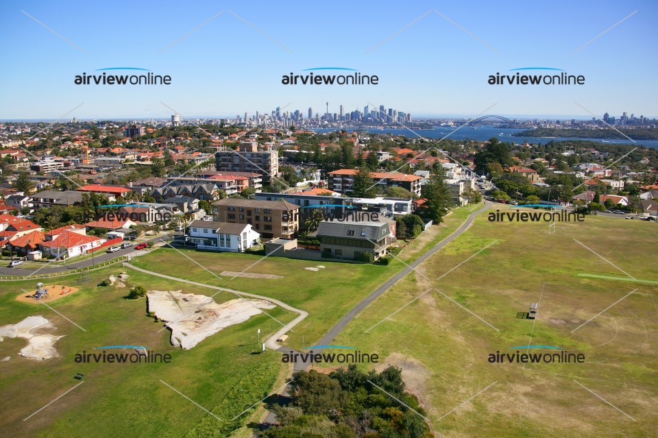 Aerial Photography Christison Park, Vaucluse to Sydney - Airview Online