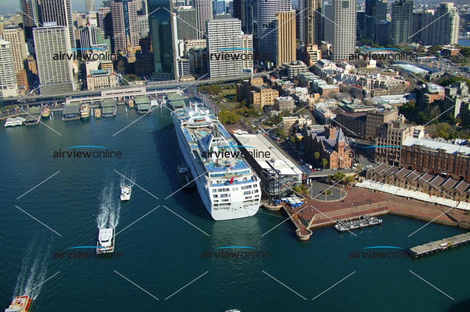 Aerial Photography Circular Quay Snapshot - Airview Online