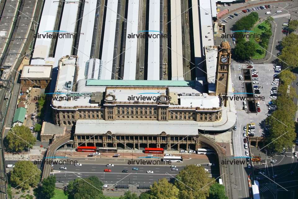 Aerial Photography Central Railway Station, Sydney - Airview Online