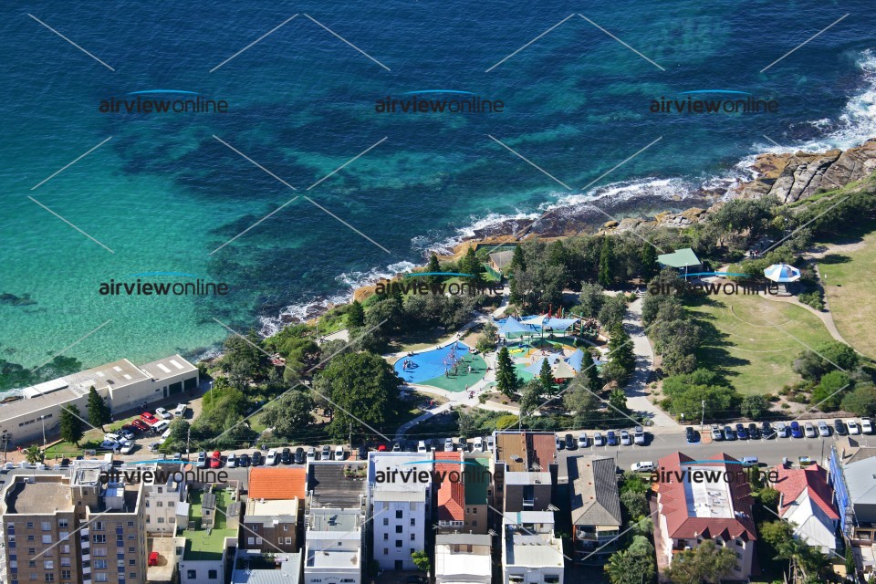 Aerial Photography Coogee Beach, Beach St Play Area - Airview Online
