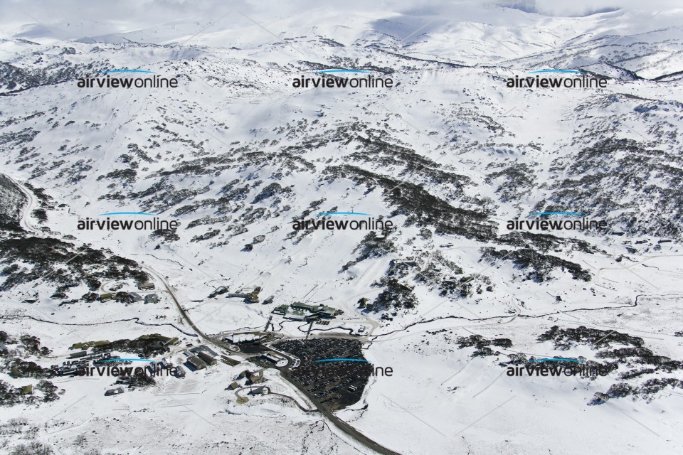 Aerial Photography Perisher Valley, NSW - Airview Online