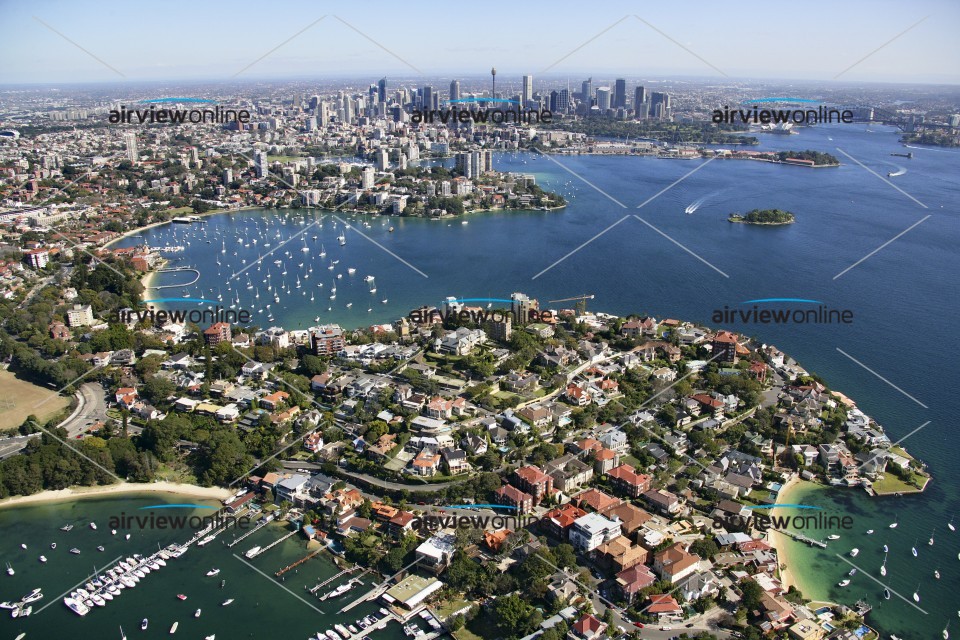 Aerial Photography Point Piper - Airview Online