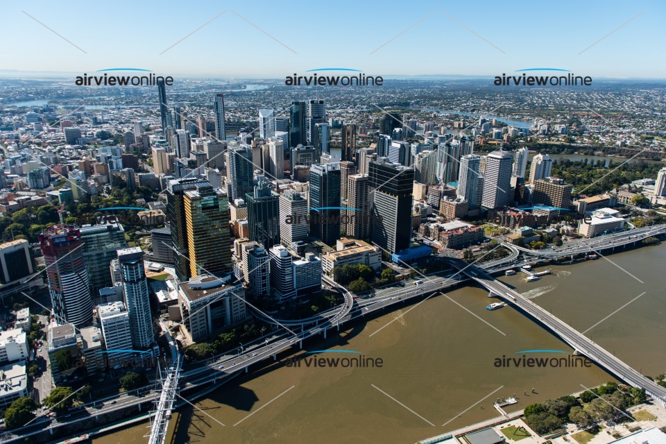 Aerial Photography Brisbane CBD - Airview Online