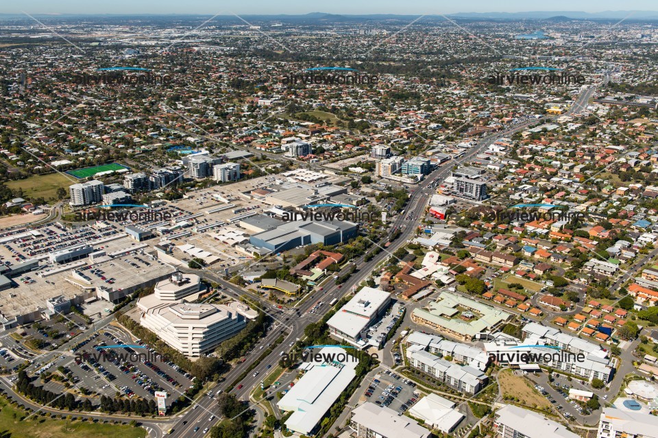 Aerial Photography Chermside Shopping Centre - Airview Online