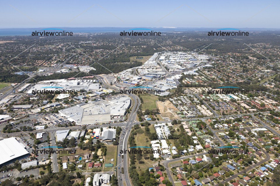 Aerial Photography Capalaba Commercial Precinct Aerial Photo - Airview ...