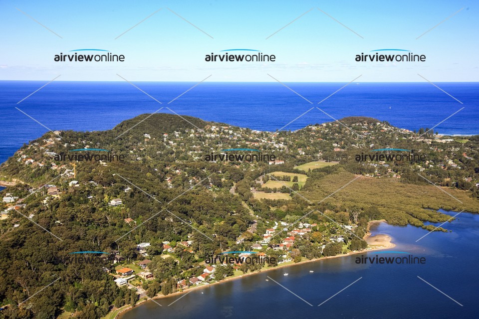 Aerial Photography Careel Bay - Airview Online