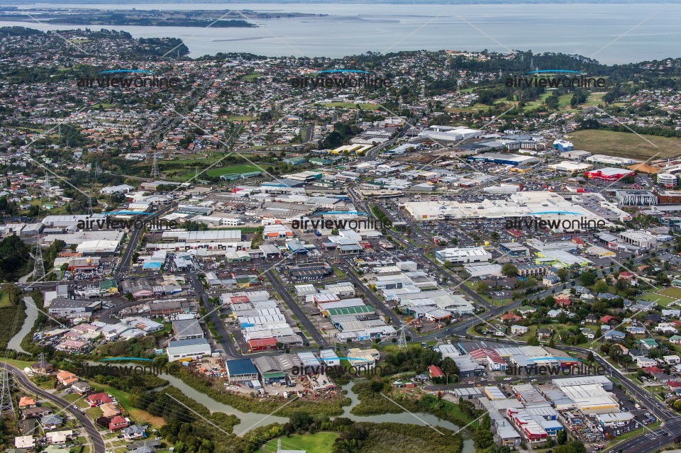 Aerial Photography Southern View Over New Lynn - Airview Online