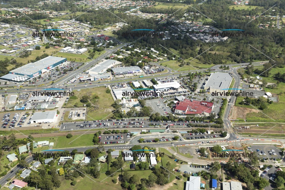 Aerial Photography Morayfield Commercial Area - Airview Online