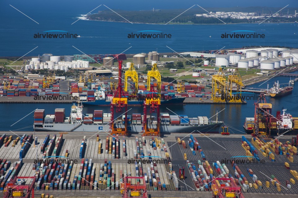 Aerial Photography Port Botany - Airview Online