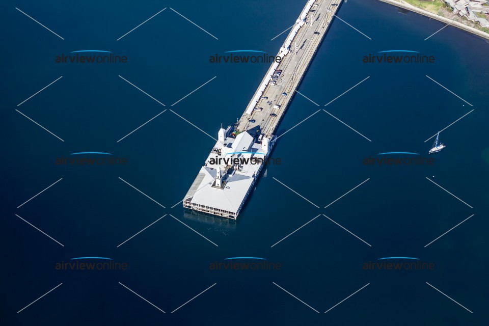 Aerial Photography The Pier on Eastern Beach - Airview Online