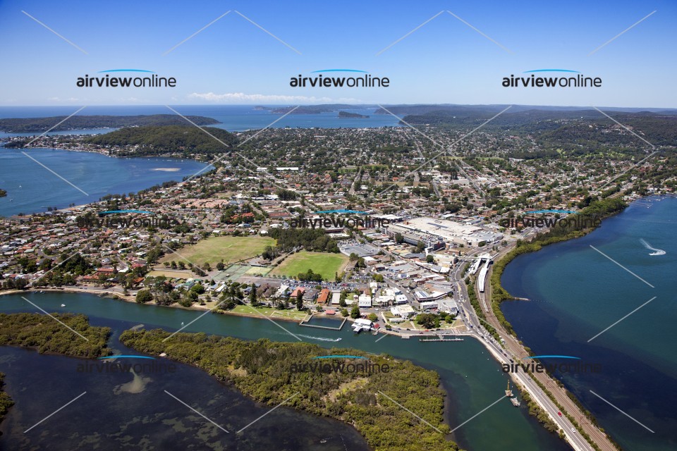 Aerial Photography Woy Woy - Airview Online